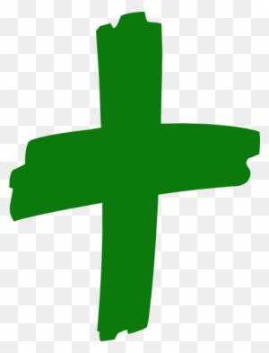 Green Cross Clipart