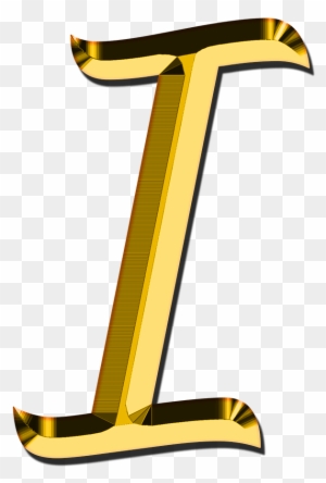 Capital Letter Transparent Stickpng Transparent Background - Letter I ...