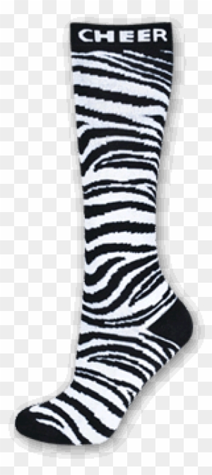 Pink Cheetah And Zebra Animal Print Knee Hi Cheerleading - Sock - Free ...