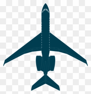 Global 6000 Top View - Private Jet Top View - Free Transparent PNG ...