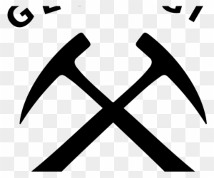 Hammer Clipart Kids - Crossed Rock Hammers - Free Transparent PNG ...