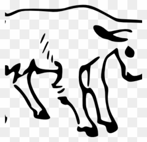 Goat Outline Clipart Letters
