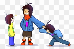 Endertale Frisk Meets Refusetale Frisk And Chara Natsunenuko ...