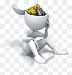 Stick Man Thinking Clipart - Human Question Mark Png - Free Transparent ...