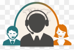 Call Center Agents Clipart Fish