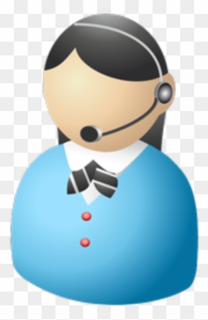 Receptionist Clipart - Receptionist Icon - Free Transparent PNG Clipart ...