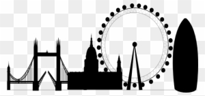 London Skyline Clipart Clip Art - Cursor Click Png - Free Transparent ...
