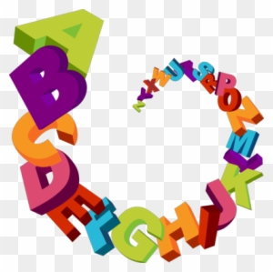 Amazing Alphabet Letter Clipart Psd Detail Alphabet - Jumbled Up Letter ...