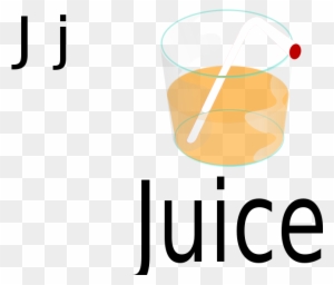 J For Juice - Coloring Page J For Juice - Free Transparent PNG Clipart ...