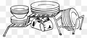 Dish Rack Clip Art