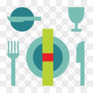 Dinner Plate Icon - Graphic Design - Free Transparent PNG Clipart ...