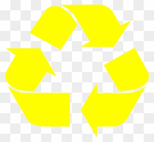Yellow Recycle - Free Transparent PNG Clipart Images Download