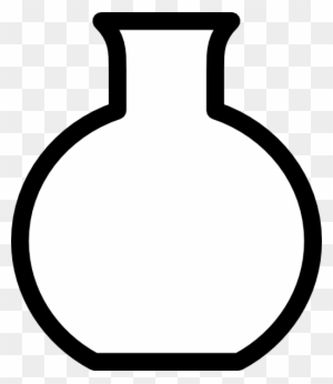 Flask Clipart Flask Clip Art At Clker Vector Clip Art - Coloring Page ...