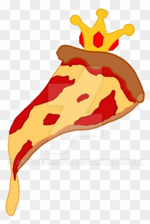 Pizza King By Amateurowl - Cartoon - Free Transparent PNG Clipart ...