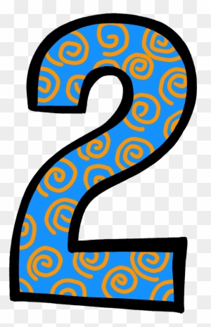 Image Gallery Orange Number - Number 2 Kids - Free Transparent PNG ...
