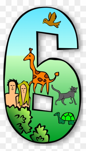 7 Days Of Creation Numbers, Transparent PNG Clipart Images Free ...