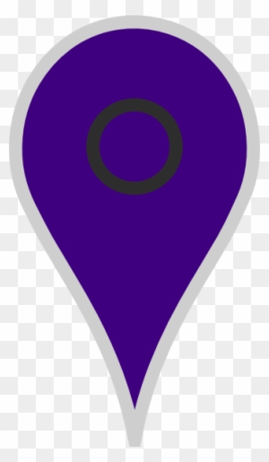 This Free Clip Arts Design Of Google Map Pointer Violet - Circle - Free ...
