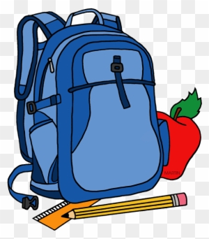 Backpack, School Supply - School Bag Clipart - Free Transparent PNG ...