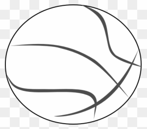 Basketball Outline Clipart, Transparent PNG Clipart Images Free ...