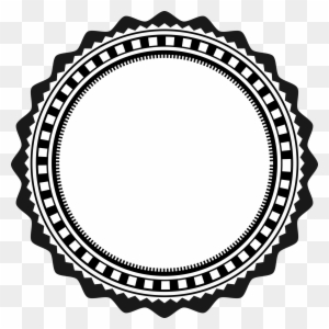 Badge Black And White Clipart - Png Bage - Free Transparent PNG Clipart ...