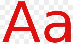 Lower Case Letter A Clipart