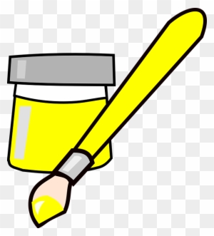 Paint Bucket Yellow Clip Art - Paint - Full Size PNG Clipart Images ...