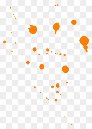 Orange Paint Splatter - Orange Paint Splatter Png - Free Transparent ...