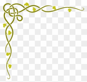 Grape Vine Corner Border