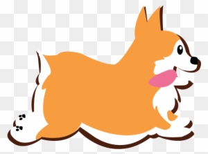 Running Corgi - - Png Cartoon Good Corgi - Free Transparent PNG Clipart ...