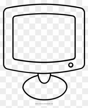 Monitor Para Colorear - Computer Monitor - Free Transparent PNG Clipart ...