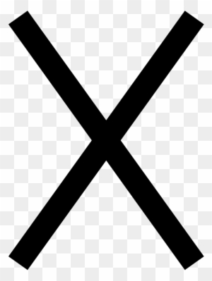 Free Vector Japanese Map Symbol Koban Clip Art - Black Cross Png - Free ...