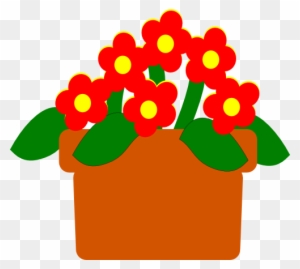 14 Summer-inspired Flower Pots - Flower In The Pot Clipart - Free ...
