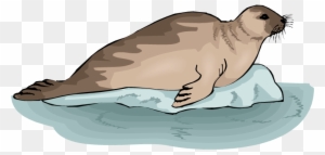 Seamy The Blue Water Seal By Micaloon - Cartoon - Free Transparent PNG ...