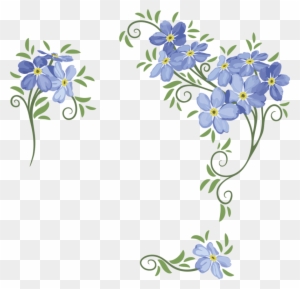 Flower Scroll Clipart, Transparent PNG Clipart Images Free Download ...