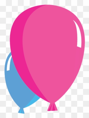 Blu Pink Balloon Png - Free Transparent PNG Clipart Images Download