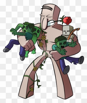 Iron Golem - Golem Minecraft - Free Transparent PNG Clipart Images Download