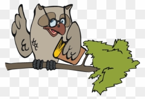 Owl With Glasses Clip Art, Transparent PNG Clipart Images Free Download ...