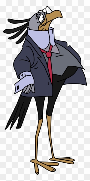 The Secretary Bird By Sharpe-fan - Secretary Bird Bedknobs And ...