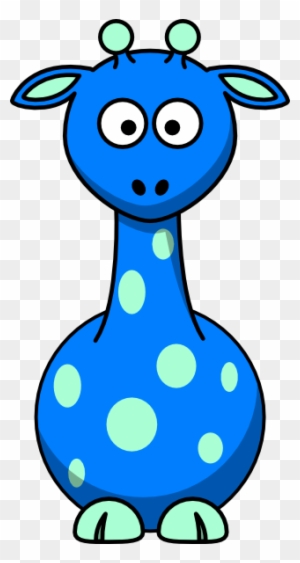 Blue Giraffe Clip Art, Transparent PNG Clipart Images Free Download ...