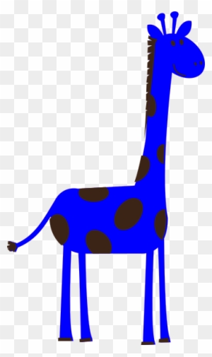Blue Giraffe Clip Art, Transparent PNG Clipart Images Free Download ...