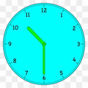6 Analog Clock Clipart - Clock At 2 30 - Free Transparent PNG Clipart ...