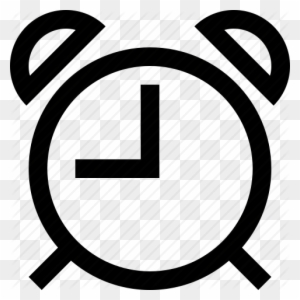 Alarm, Clock, Outline, Time, Wake Up Icon - Wake Up Icon Png - Free ...