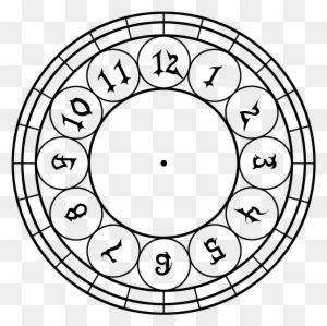 Clock Template Printable - 20 April Happy 420 - Free Transparent PNG ...