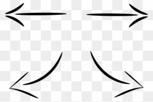 Split Arrow Clip Art - Hand Drawn Arrow Png - Free Transparent PNG ...