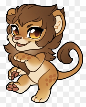 Chibi Lion By Bunnyo Of Light On Deviantart - Lion Chibi - Free ...