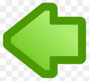 Clipart Icon Arrow Left Green - Green Left Arrow Icon - Free ...