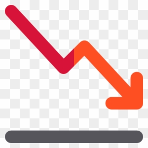 Graph Clipart Arrow Png - Loss Icon - Free Transparent PNG Clipart ...