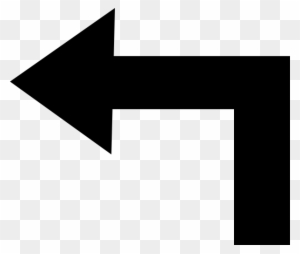 Turn Left Arrow Vector - Free Transparent PNG Clipart Images Download