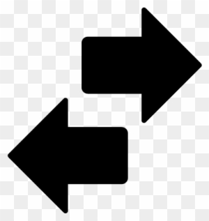 Double Arrow Free Icon - Two Sided Curved Arrow - Free Transparent PNG ...