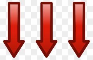How To Set Use 1 To 3 Arrows Svg Vector - 3 Arrows Pointing Down - Free ...
